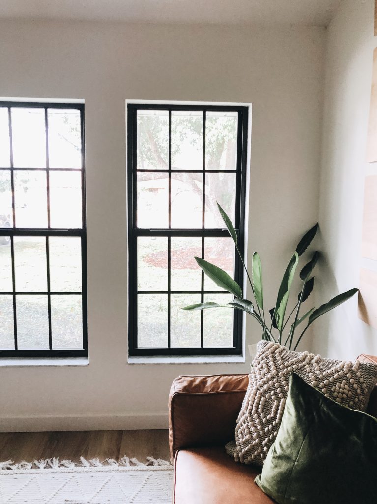 How To Paint Black Window Frames And Panes Within The Grove