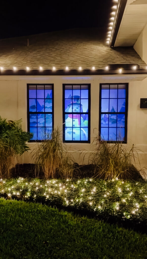 How to Create a Magical Christmas Window Projection - Within the Grove